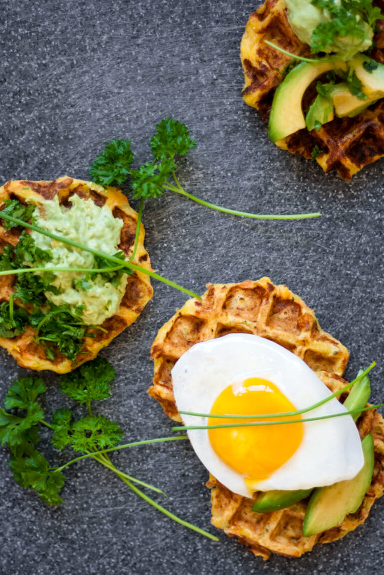 Gluten Free Savory Veggie Waffles | Gluten Free Stories